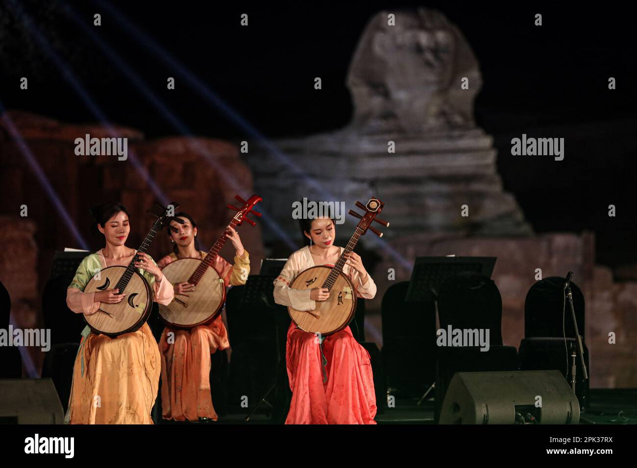Concert at the pyramids egypt hi-res stock photography and images - Alamy