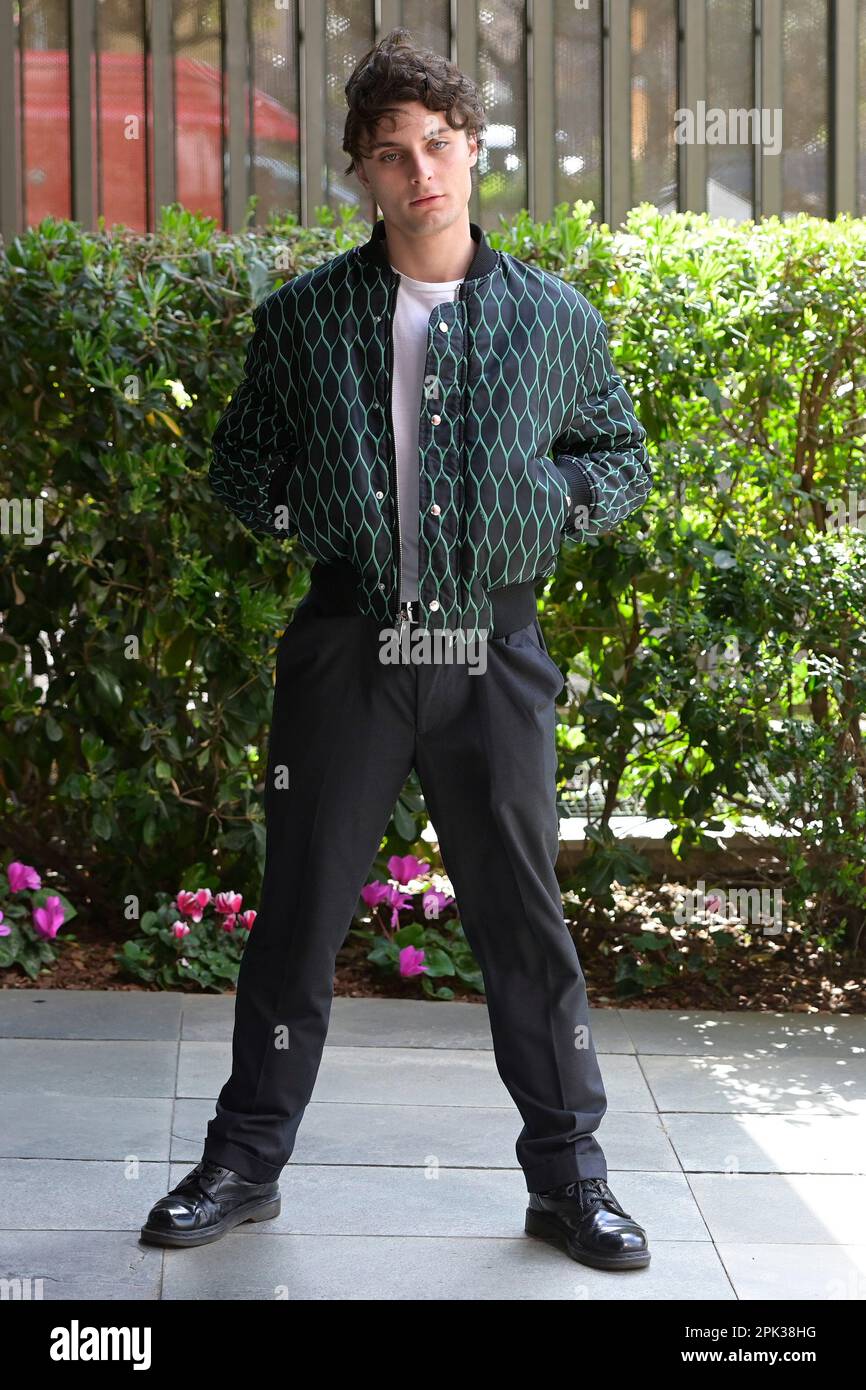 Rome, Italy. 05th Apr, 2023. Alessandro Cannavà attends the photocall ...