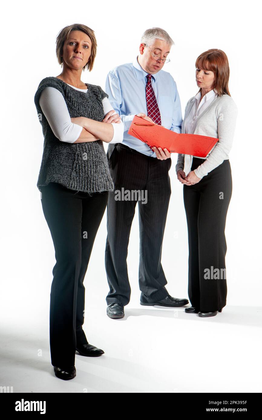 Business Colleagues: Confident Professionals. Full length portrait of a ...