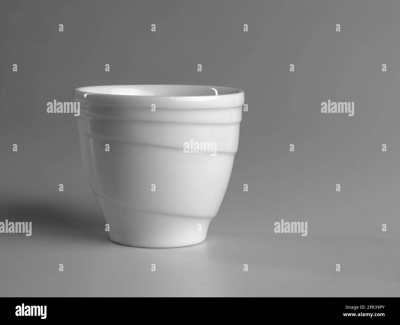 White ceramic cup coffee Black and White Stock Photos & Images - Alamy