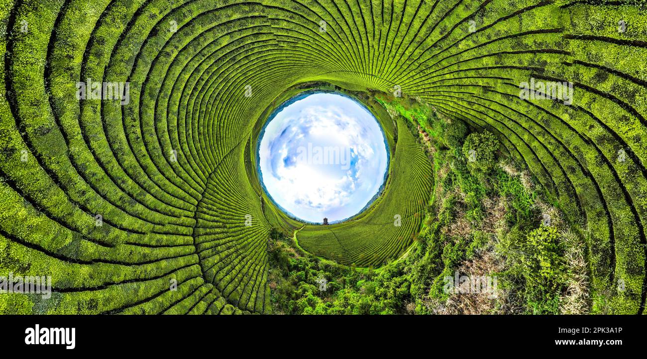 Guiyang, China's Guizhou Province. 4th Apr, 2023. This stitched aerial ...