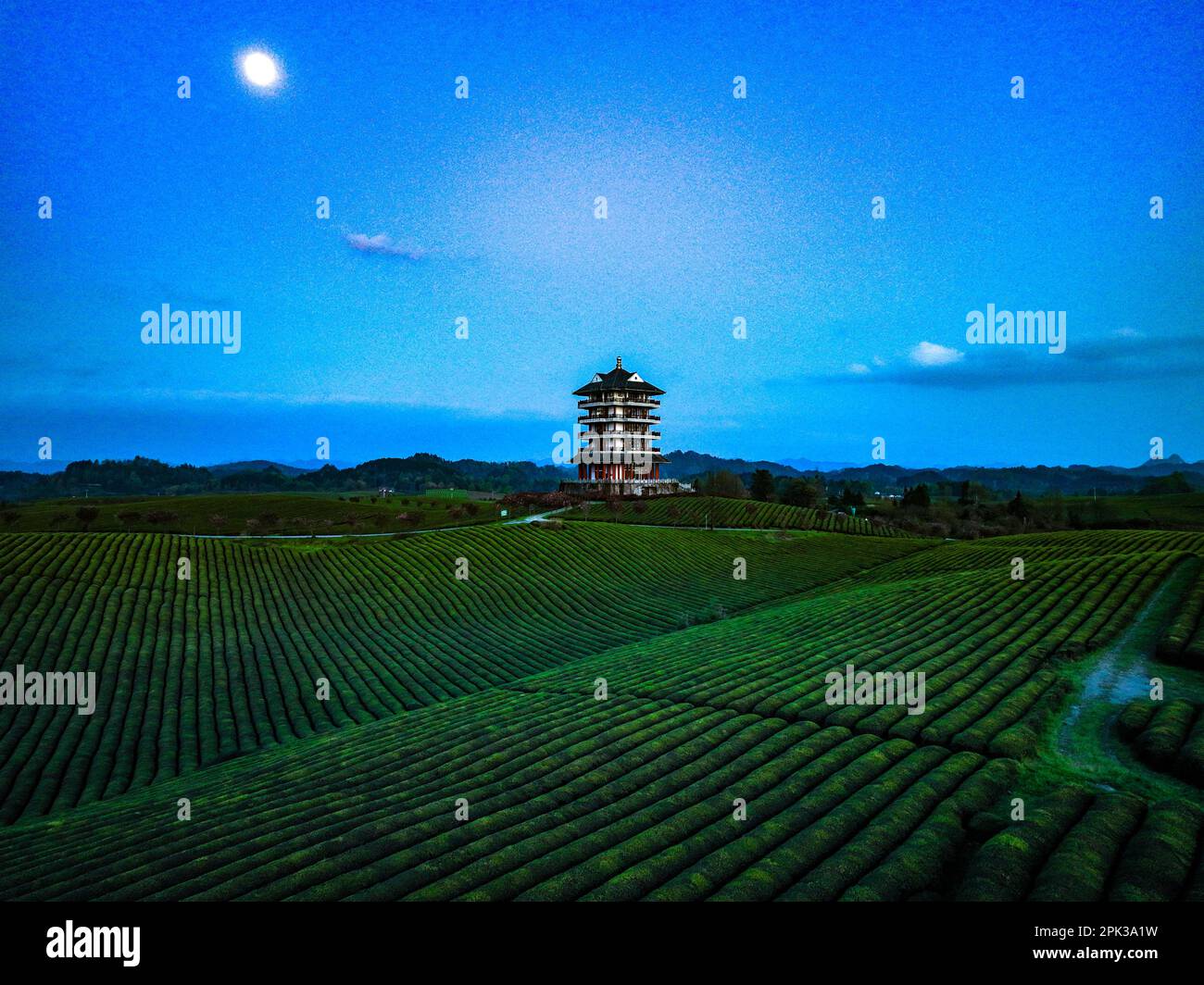 Guiyang, China's Guizhou Province. 4th Apr, 2023. This aerial photo ...