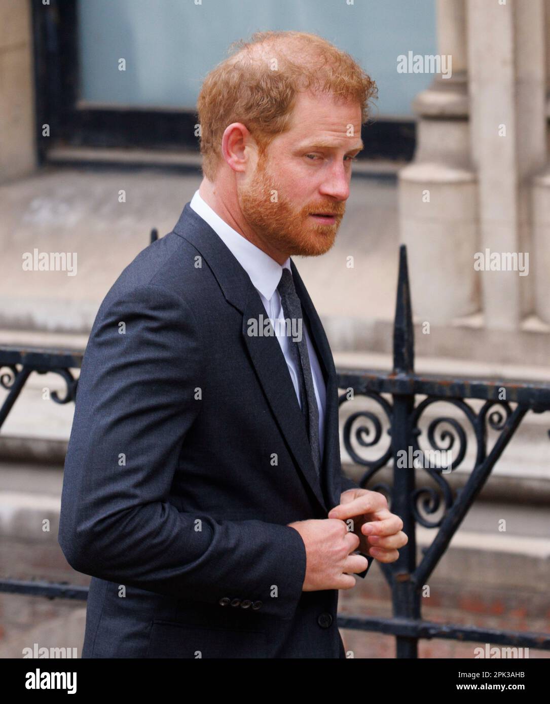 Prince Harry at the High Court in his claim against Associated ...