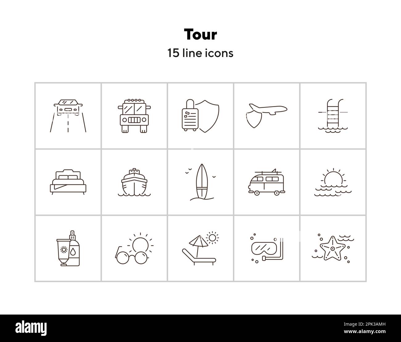 Tour group hotel Stock Vector Images - Alamy
