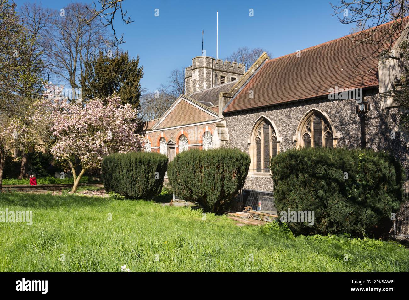St Mary Magdalene Parish Church building, Church Walk, Richmond, London ...