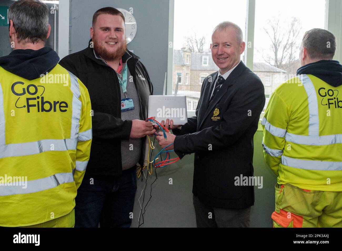 Melrose, UK. 05th Apr, 2023. Wednesday 05 April 2023 Countdown to the ...