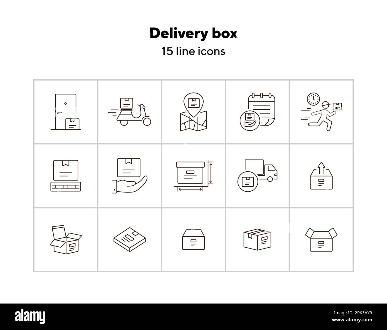Door letter box Stock Vector Images - Alamy
