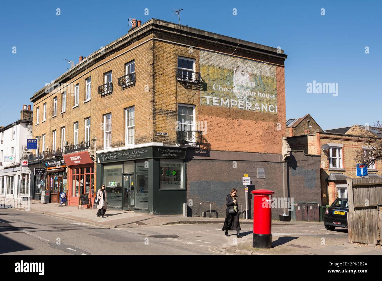 Ghost sign on the former The Temperance Building Society building ...