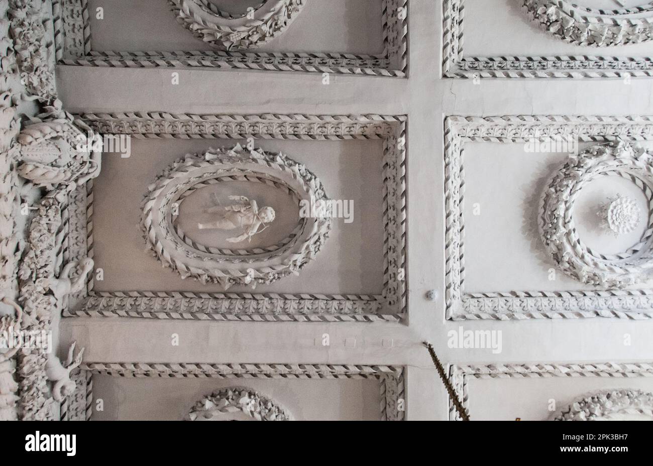 Around the UK - Interior of Astley Hall Chorley, Lancashire, UK Stock ...