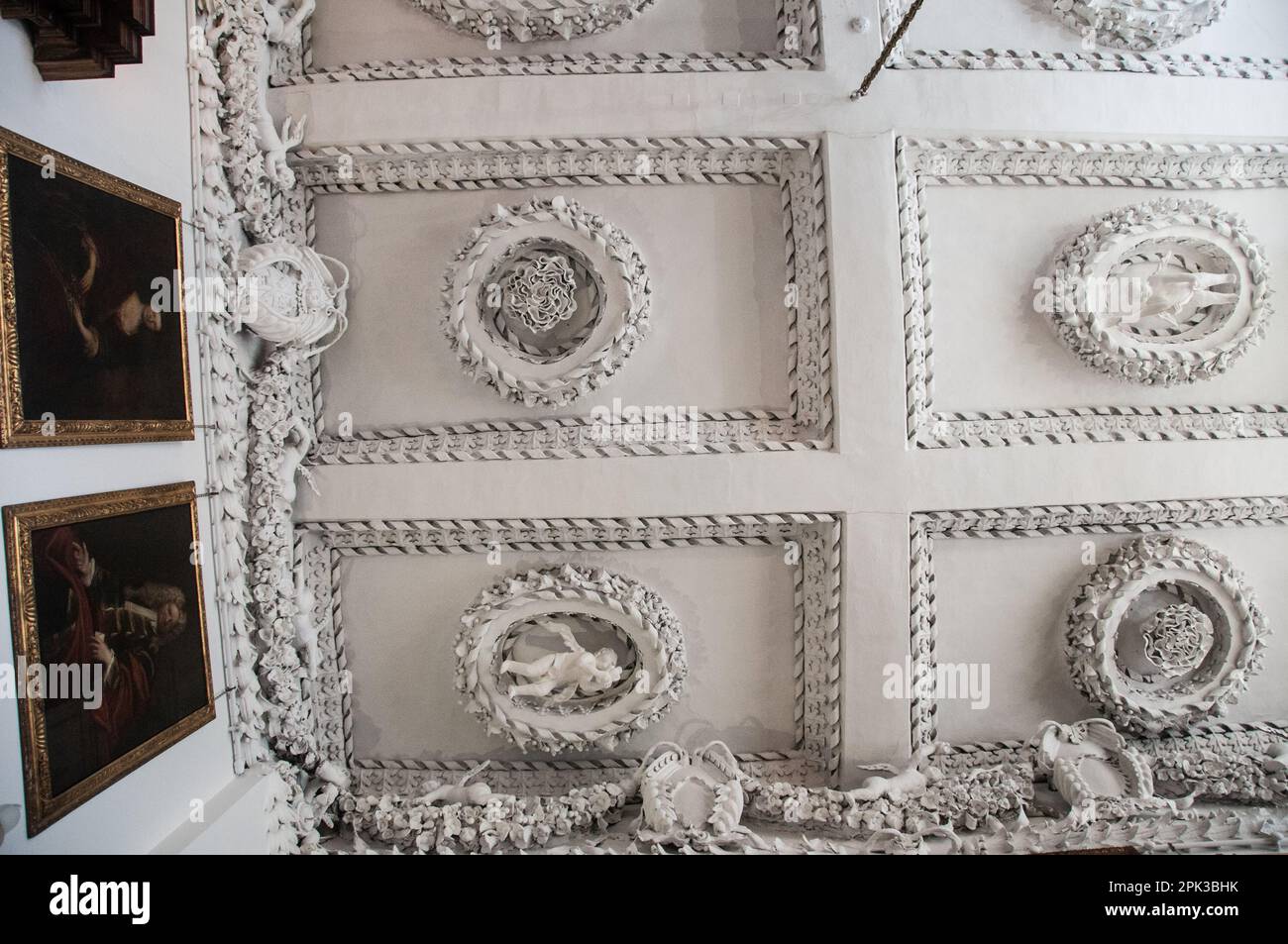 Around the UK - Interior of Astley Hall Chorley, Lancashire, UK Stock ...