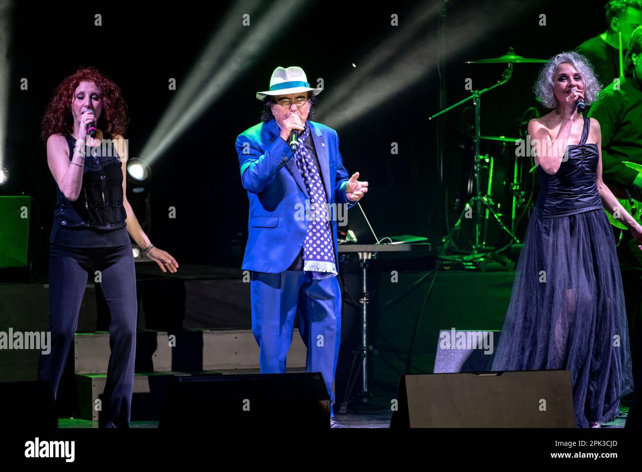 Concert of italian melodic singer Al Bano at Teatro Olimpico in Rome ...