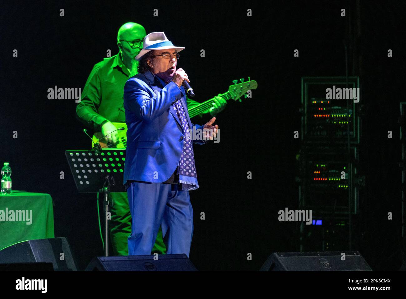 Concert of italian melodic singer Al Bano at Teatro Olimpico in Rome ...