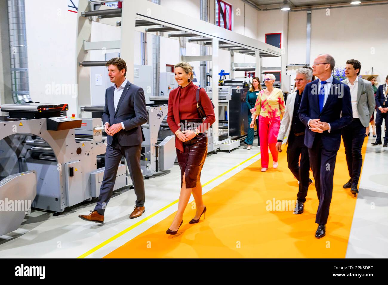 Raalte, Netherlands, April 05, 2023, Queen Maxima of the Netherlands at ...