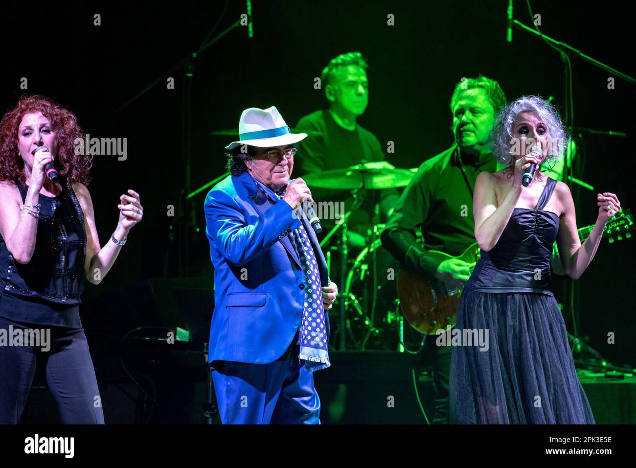 Rome, Italy on April, 04 2023, Concert of italian melodic singer Al ...