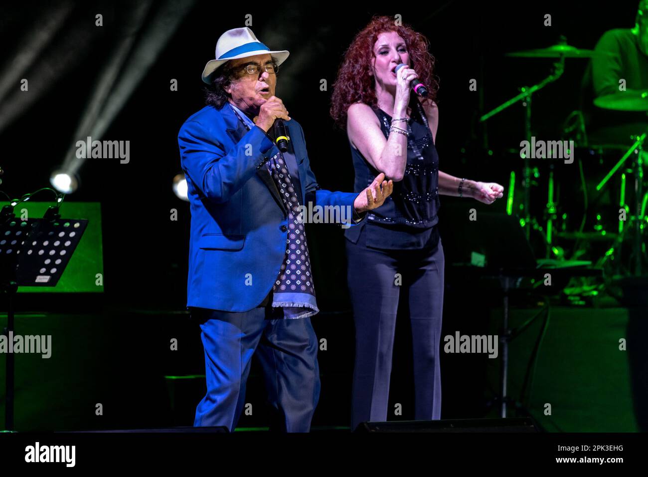 Concert of italian melodic singer Al Bano at Teatro Olimpico in Rome ...
