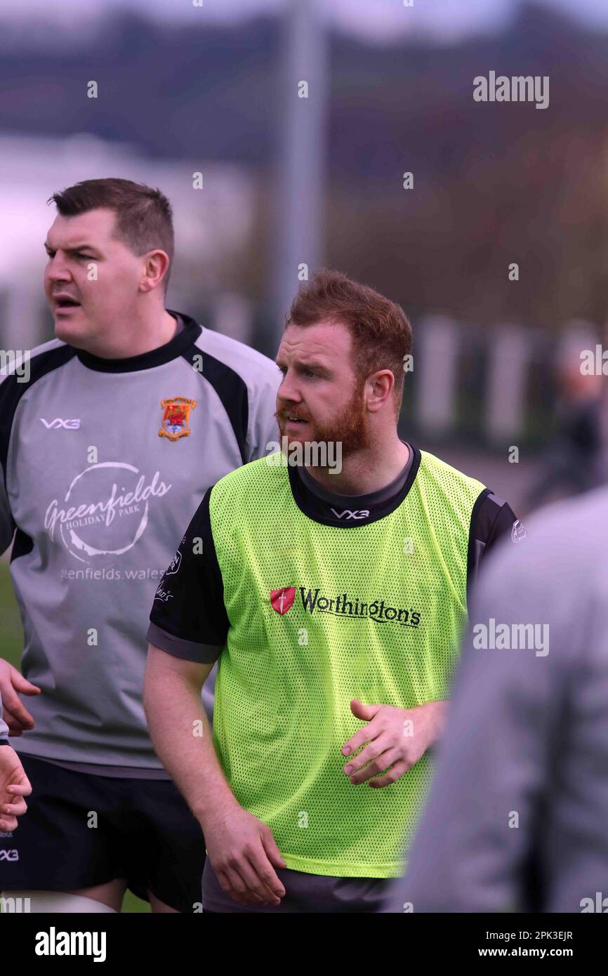 Carmarthen Quins RFC v Ebbw Valle RFC indigo premiership 01.04.2023 ...