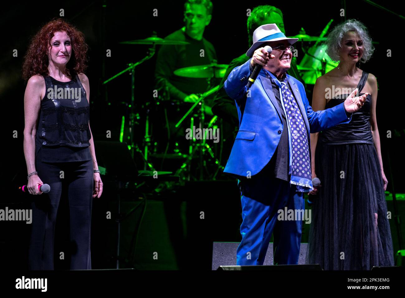 Concert of italian melodic singer Al Bano at Teatro Olimpico in Rome ...