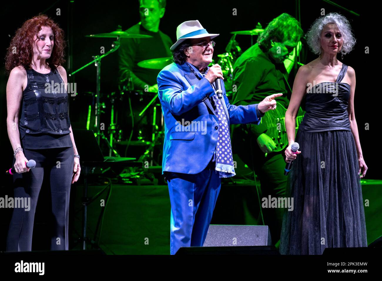 Concert of italian melodic singer Al Bano at Teatro Olimpico in Rome ...