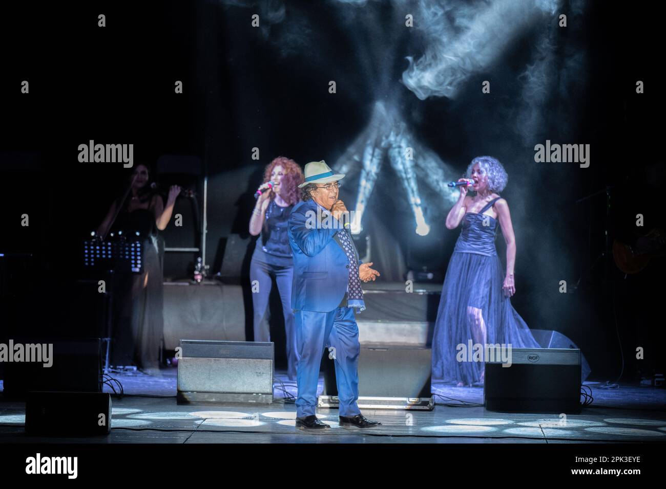 Concert of italian melodic singer Al Bano at Teatro Olimpico in Rome ...