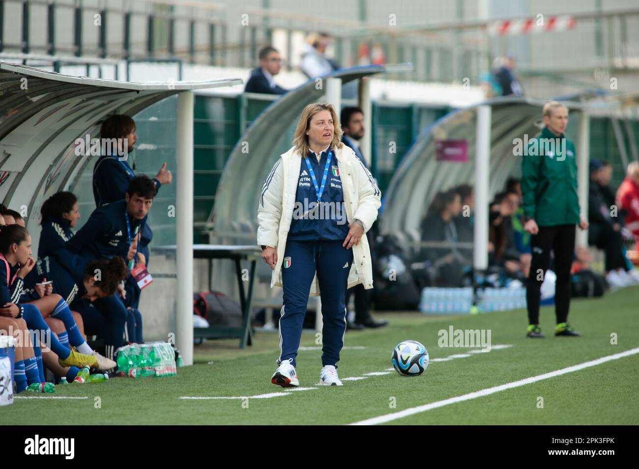 Selena Mazzantini manager of Italy U19 during the European Women’s U19 ...