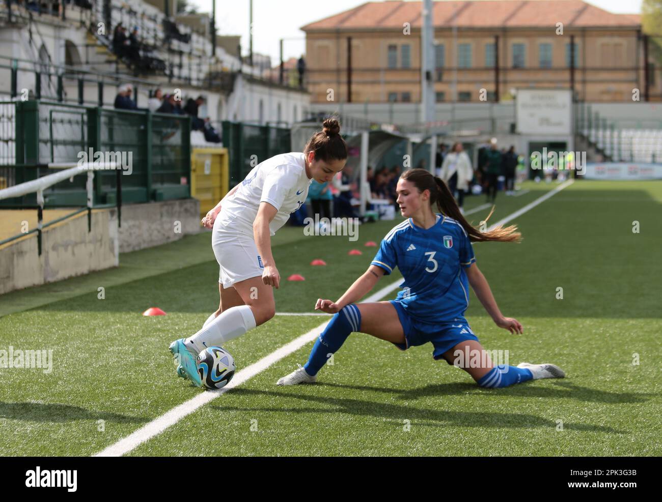 Giulia Trevisan of Italy U19 during the European Women’s U19 ...
