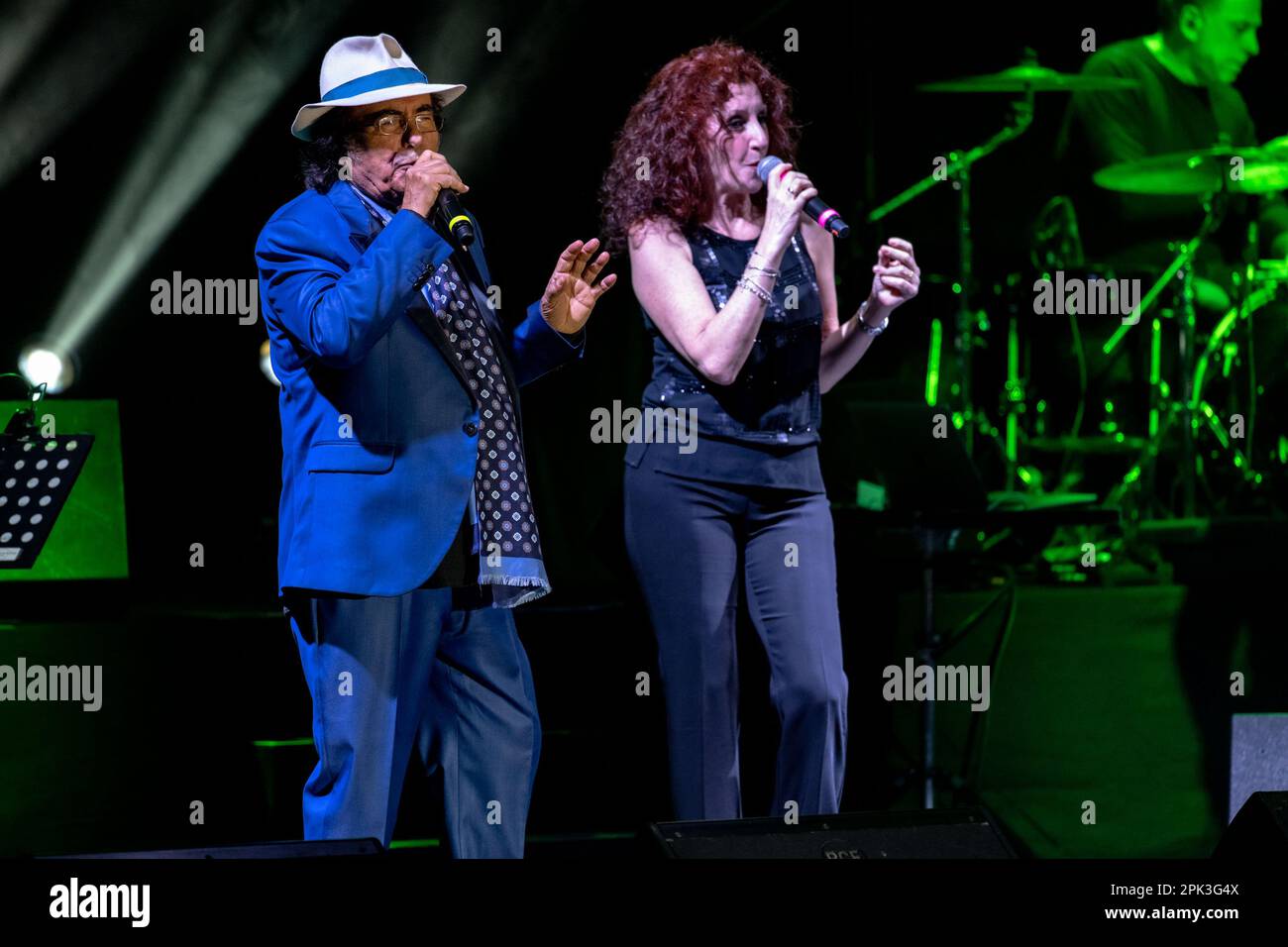 Rome, Italy on April, 04 2023, Concert of italian melodic singer Al ...
