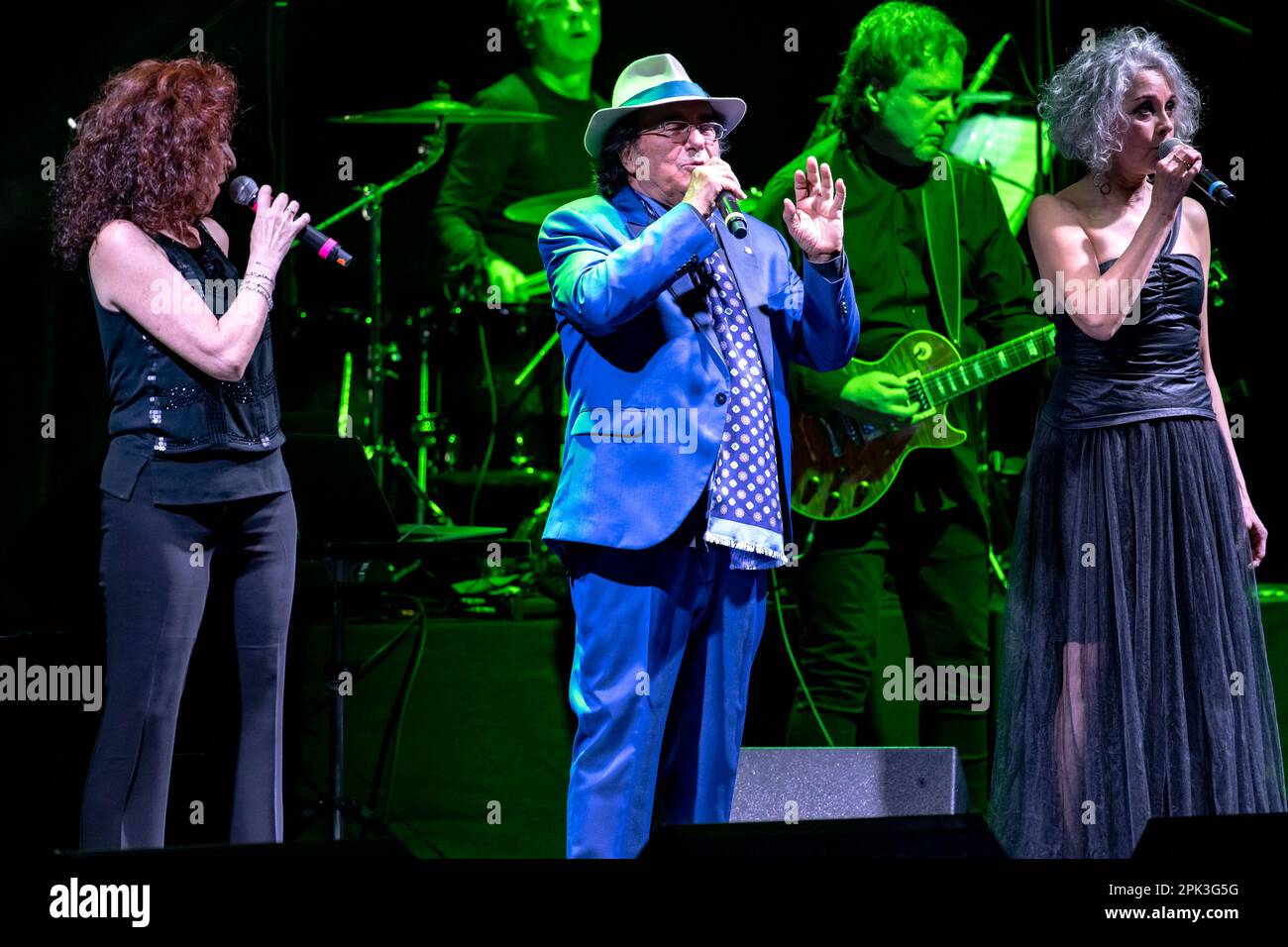 Rome, Italy on April, 04 2023, Concert of italian melodic singer Al ...