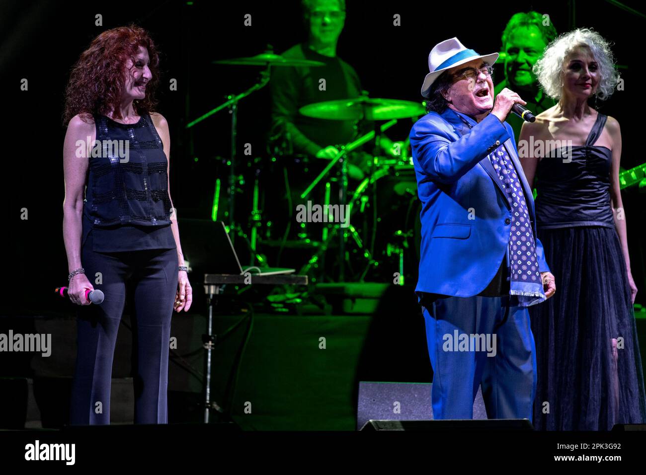 Rome, Italy on April, 04 2023, Concert of italian melodic singer Al ...