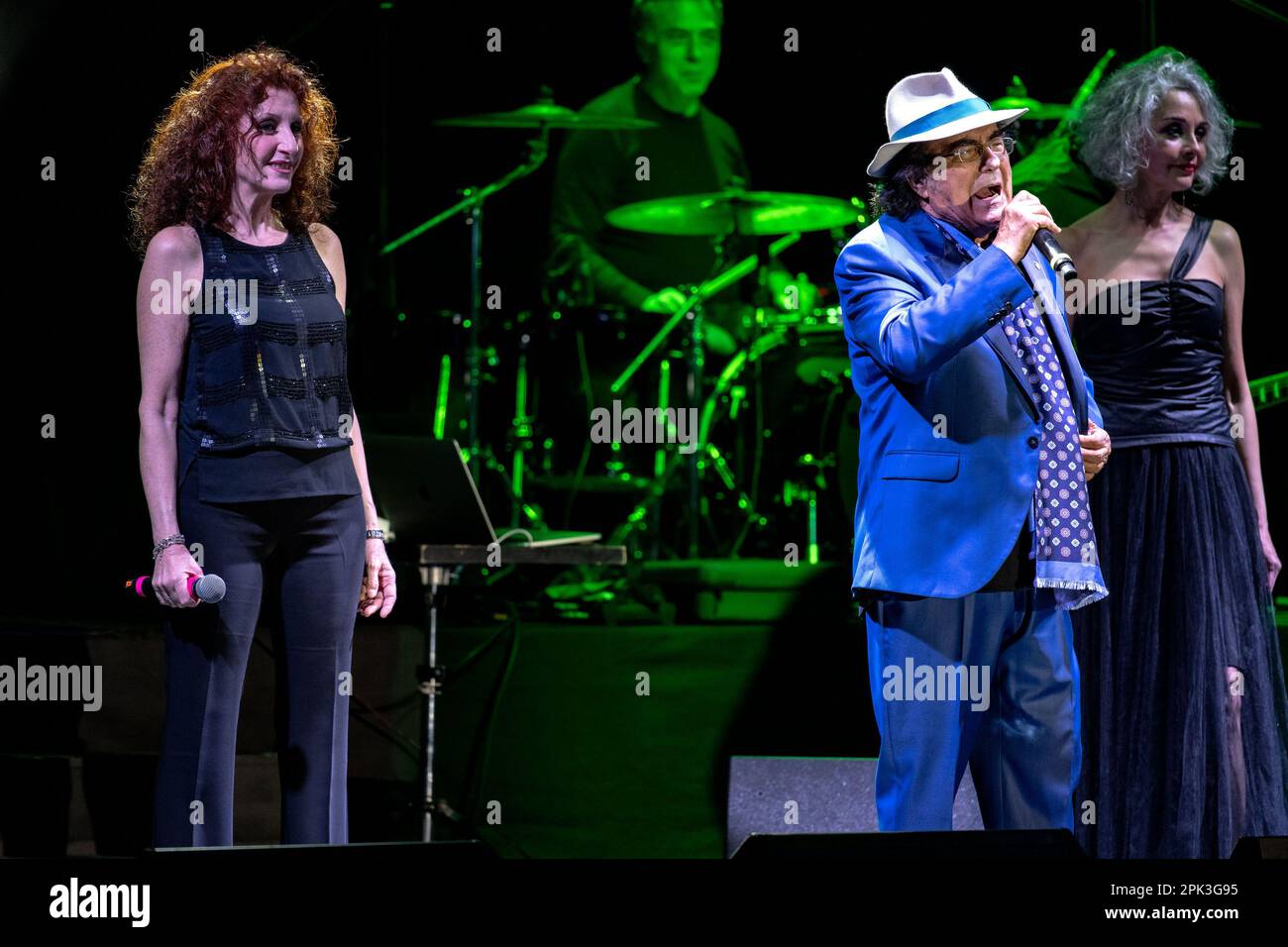 Rome, Italy on April, 04 2023, Concert of italian melodic singer Al ...