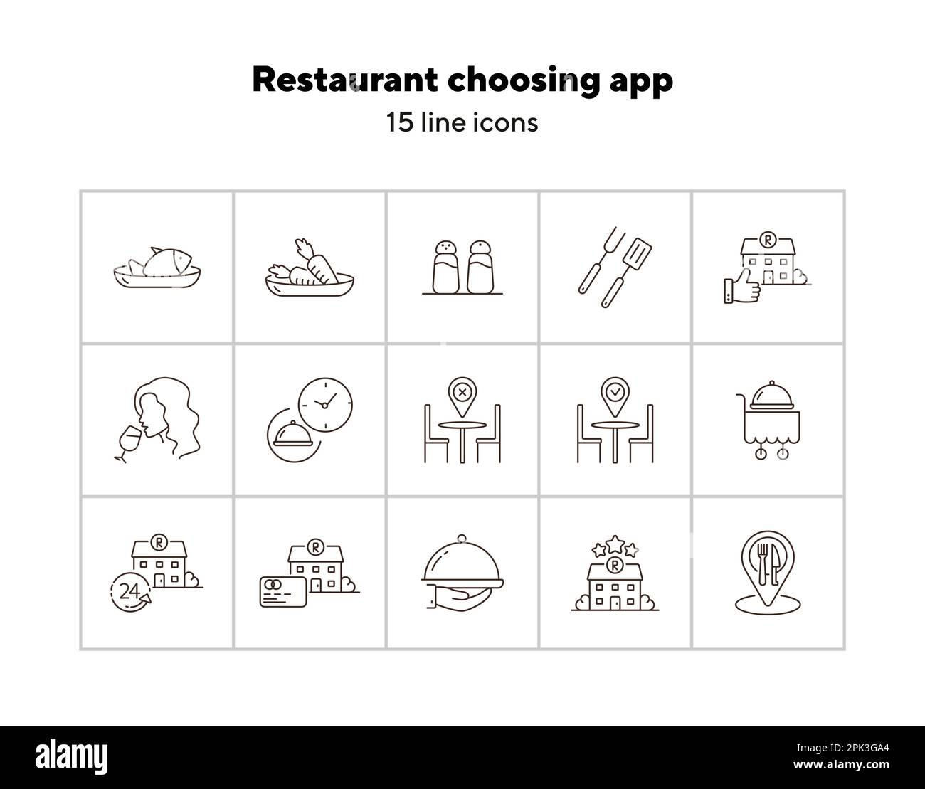 Choosing restaurant Cut Out Stock Images & Pictures - Alamy