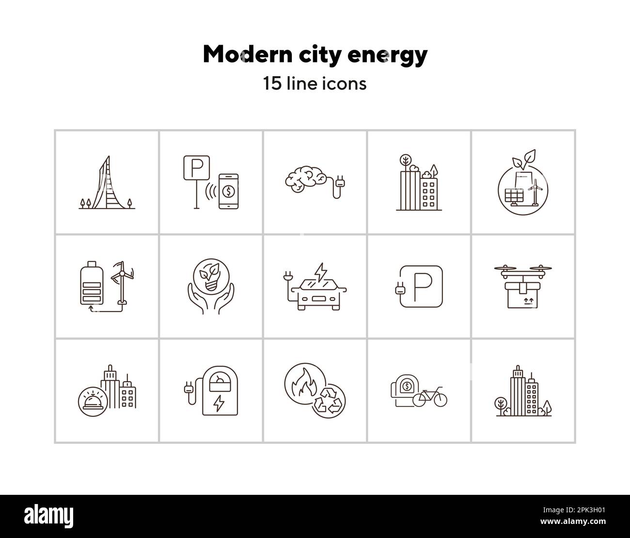 City energy Cut Out Stock Images & Pictures - Alamy