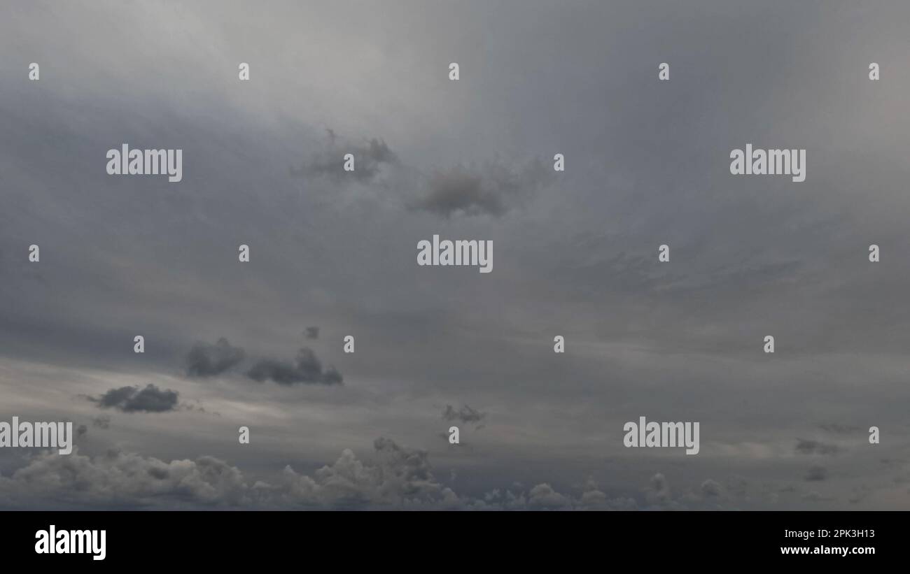 pretty gray clouds covered the sky - rain weather skyscape - photo of ...