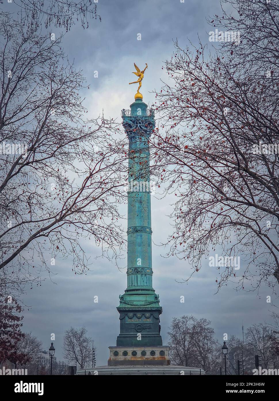 July Column (Colonne de Juillet) with the winged Spirit of Freedom ...