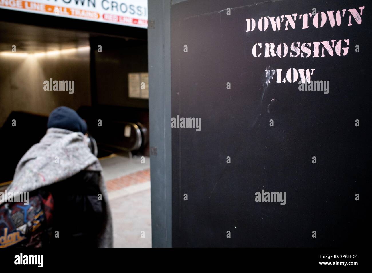 Boston, USA. 7 Mar, 2023. Homeless in the downtown Boston core Stock ...