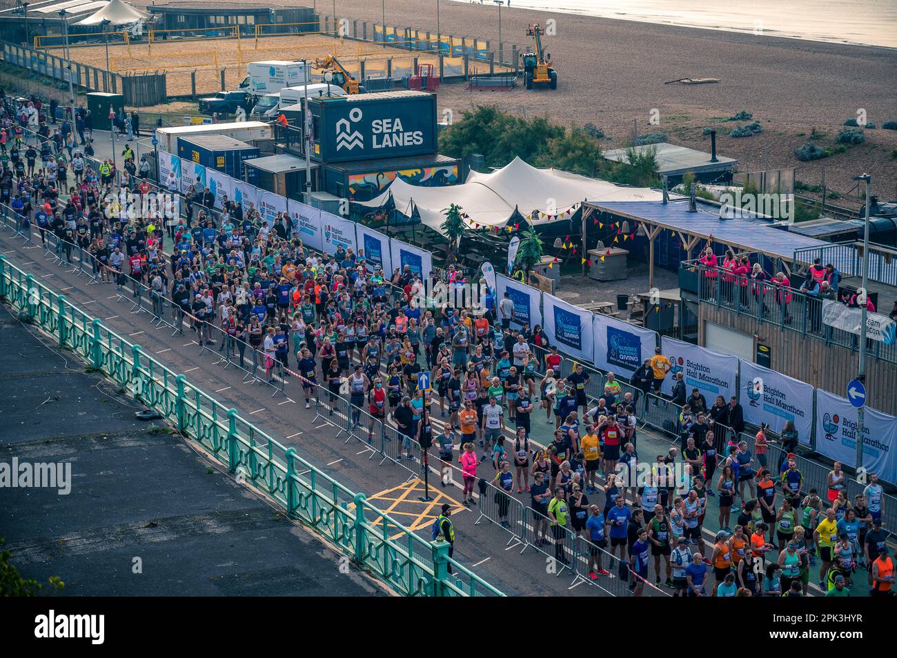 Brighton marathon 2021 hi-res stock photography and images - Alamy