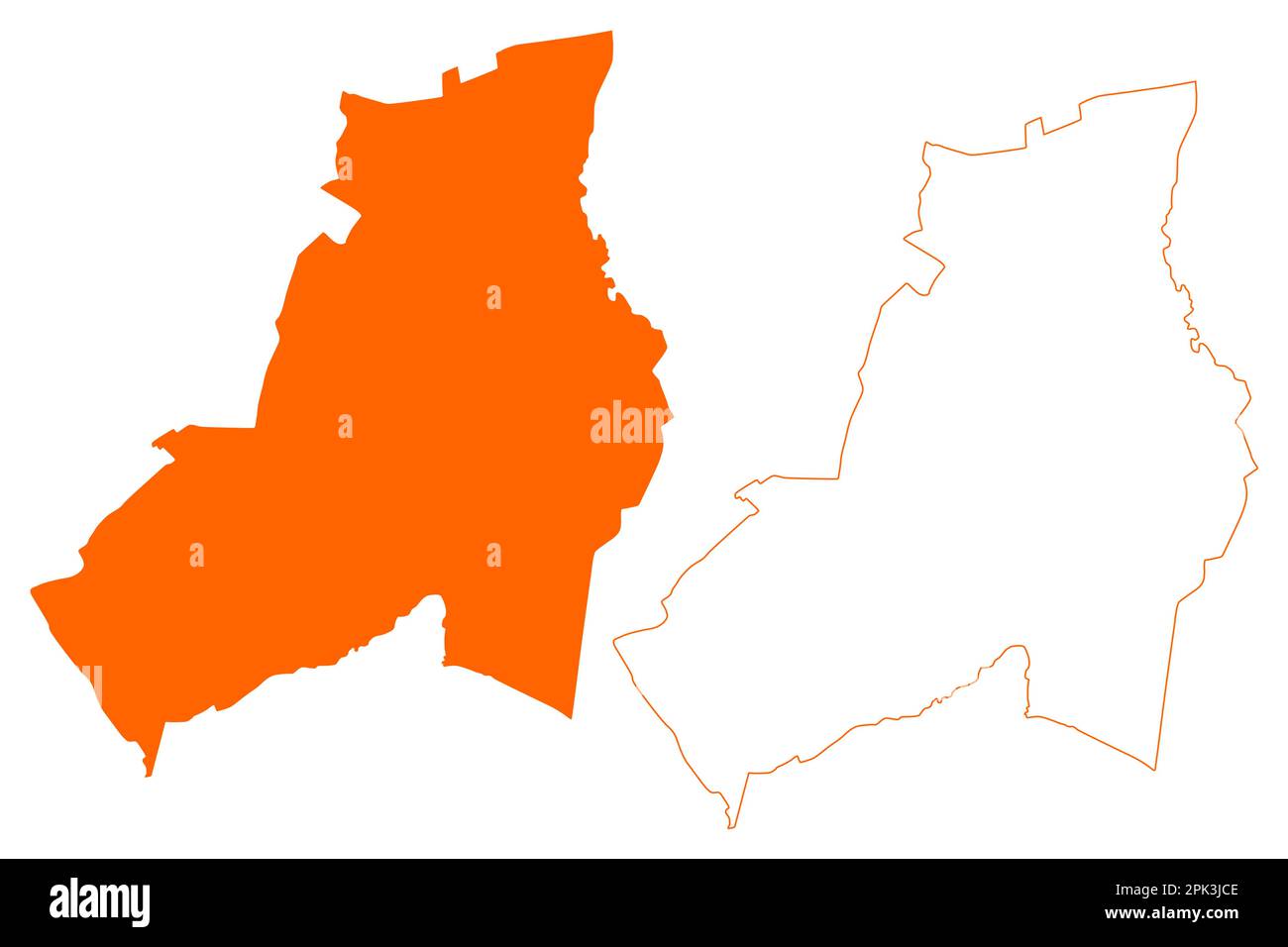 Kerkrade municipality (Kingdom of the Netherlands, Holland, Limburg ...
