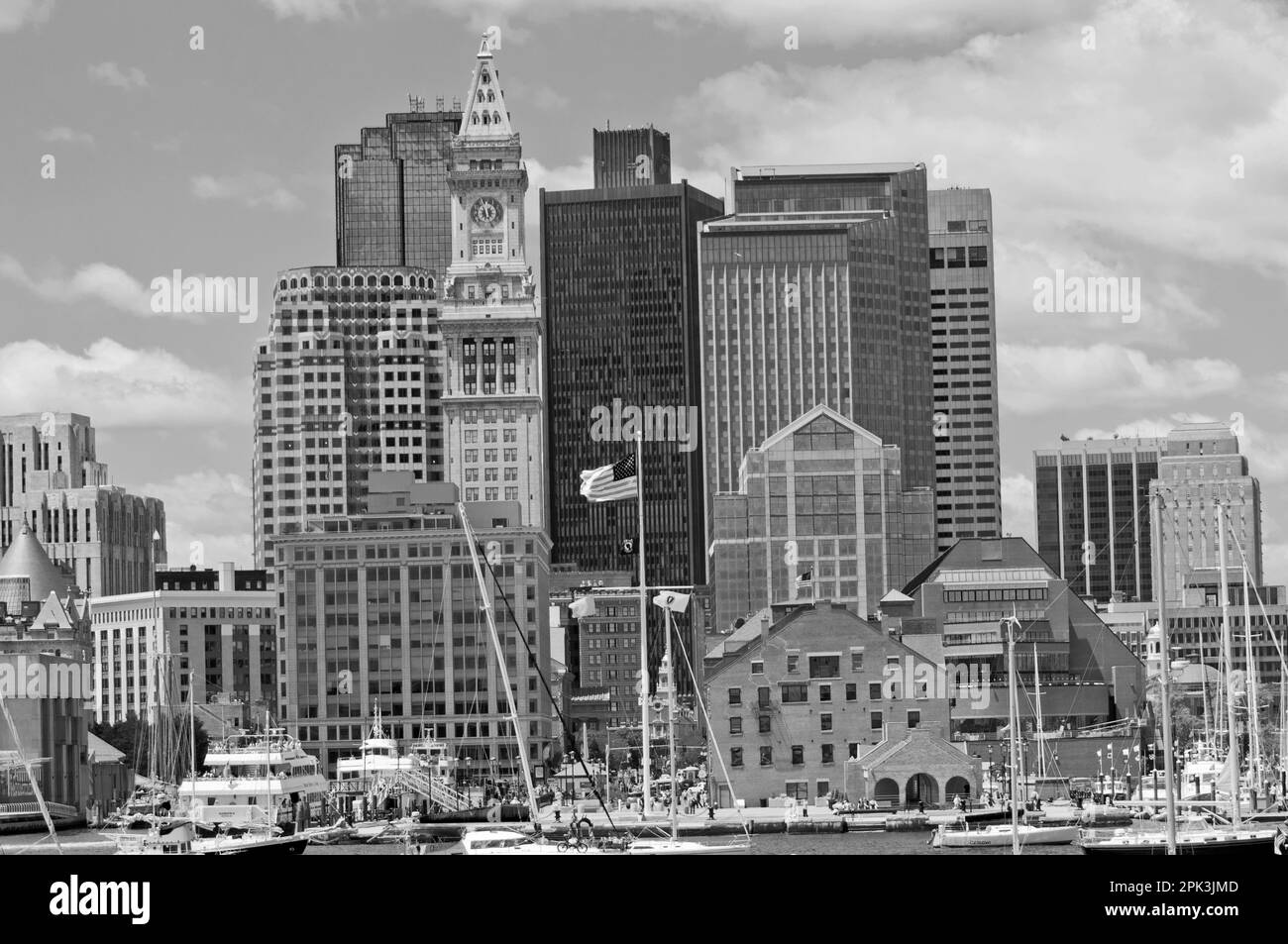 Boston is an easy city to walk around Stock Photo - Alamy