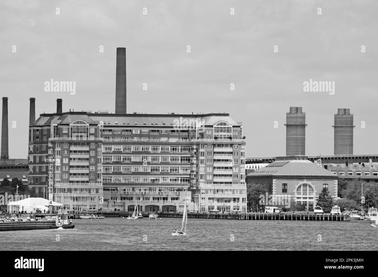 Boston is an easy city to walk around Stock Photo - Alamy