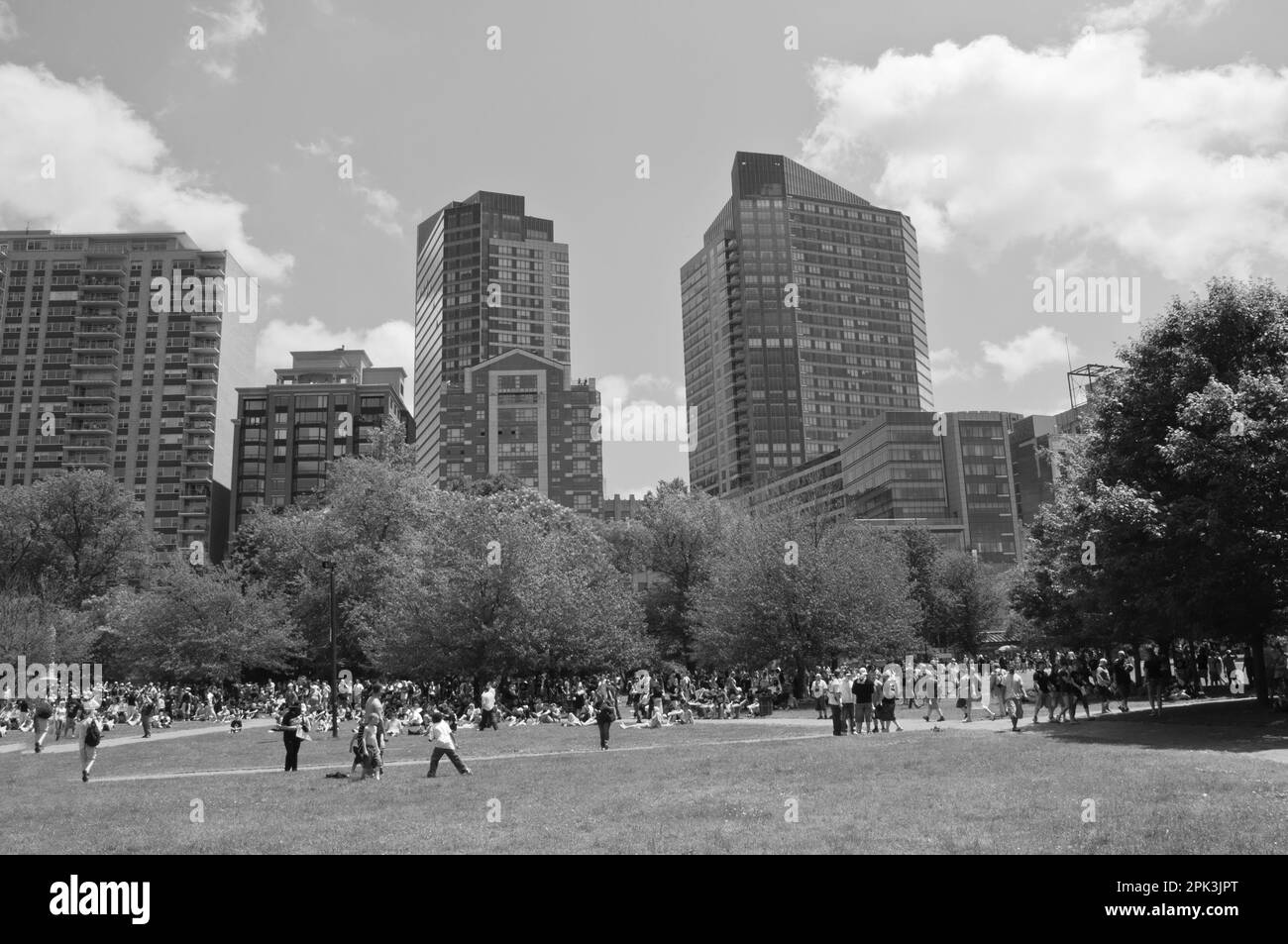 Boston is an easy city to walk around Stock Photo - Alamy