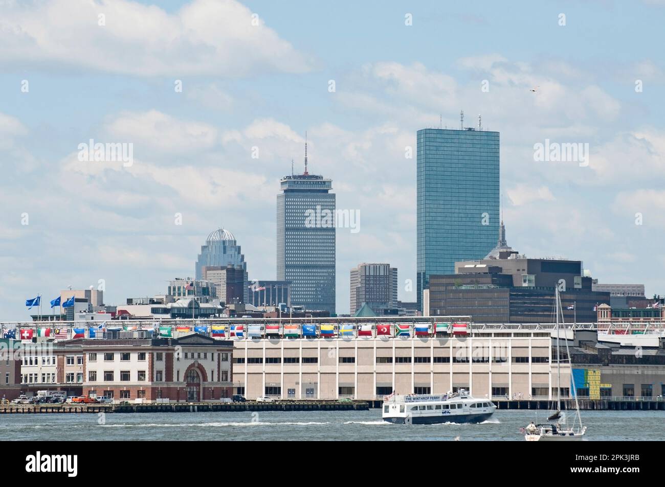Boston is an easy city to walk around Stock Photo - Alamy