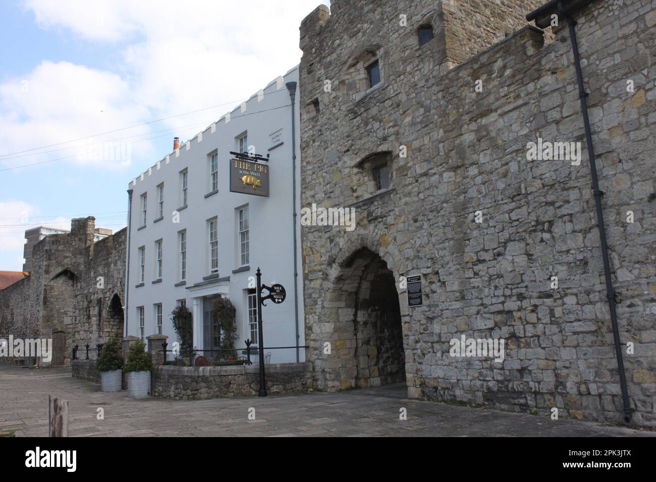 medieval merchants house Southampton UK Stock Photo - Alamy