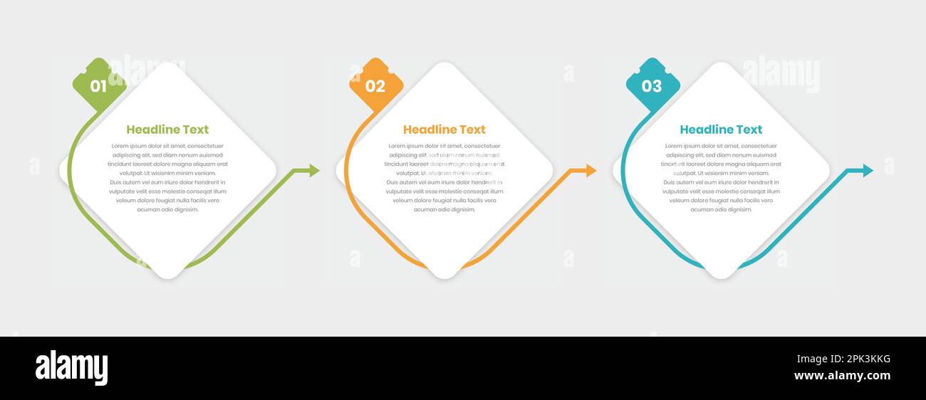 Simple text presentation infographic template with abstract arrow shape Stock Vector Image & Art ...