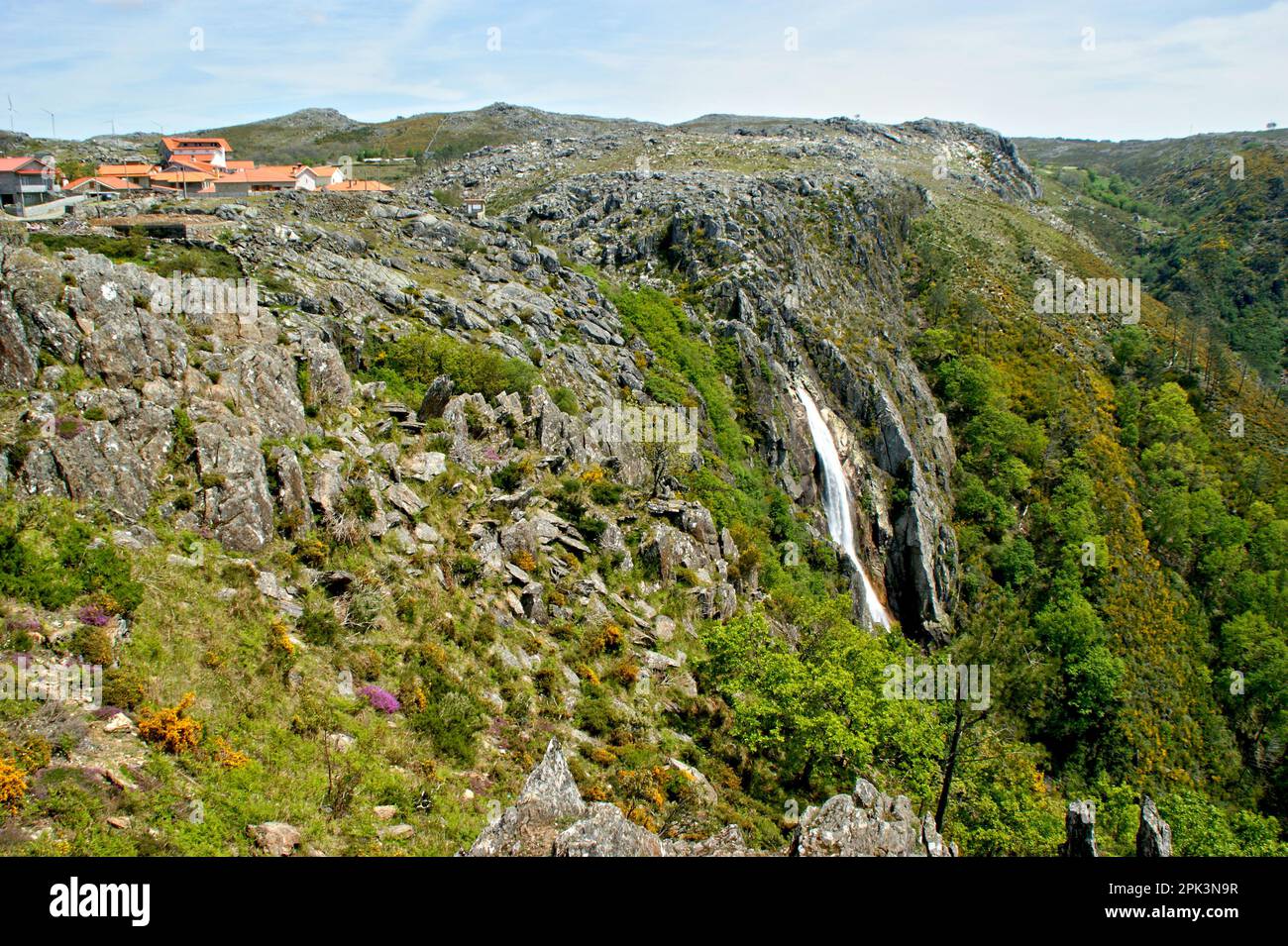 Misarela waterfall in Arouca, Portugal Stock Photo - Alamy