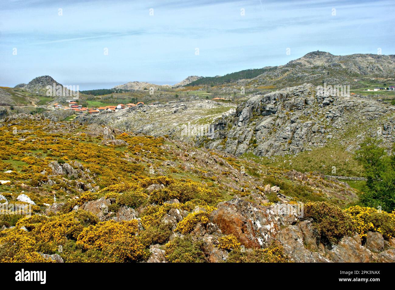 Trekking at the Geopark of Arouca, Portugal Stock Photo - Alamy