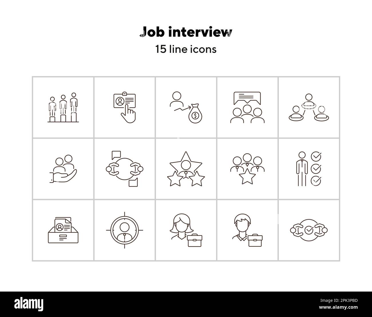 Salary survey Stock Vector Images - Alamy