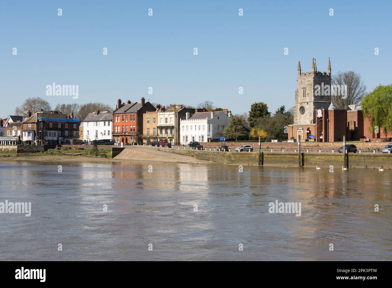 All Saints Church and and the London Apprentice public house on the ...