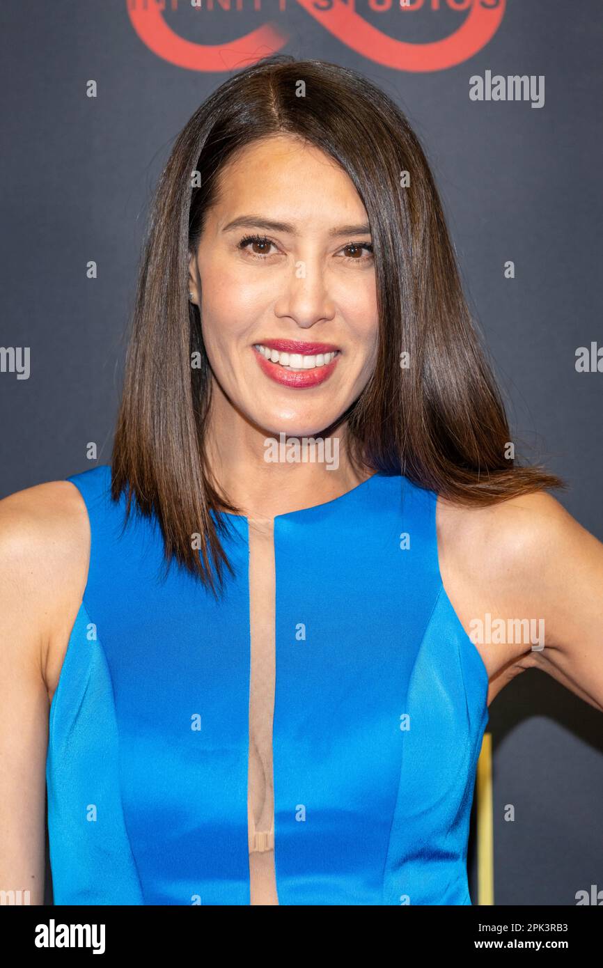 Las Vegas, US, April 4, 2023 Photographer Rochelle Brodin attends Vaja ...