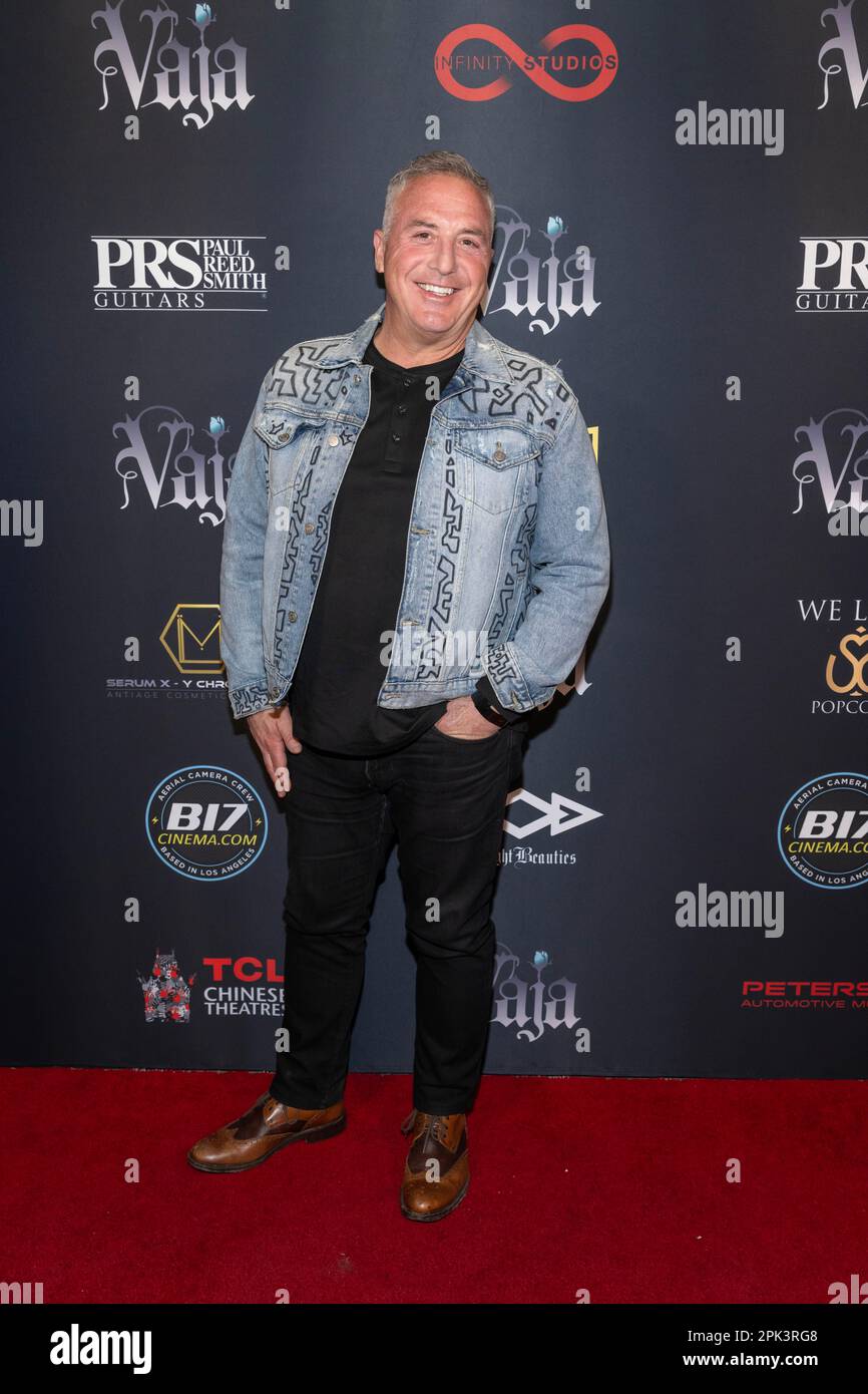 Las Vegas, US, April 4, 2023 Producer David Dubinsky attends Vaja World ...