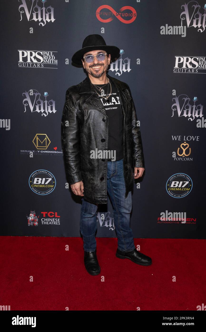 Las Vegas, US, April 4, 2023 Actor Patricio Doren attends Vaja World ...