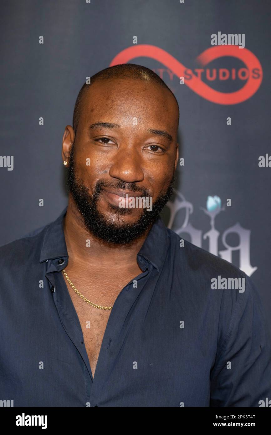 Las Vegas, US, April 4, 2023 Actor Kofi Adofo attends Vaja World ...